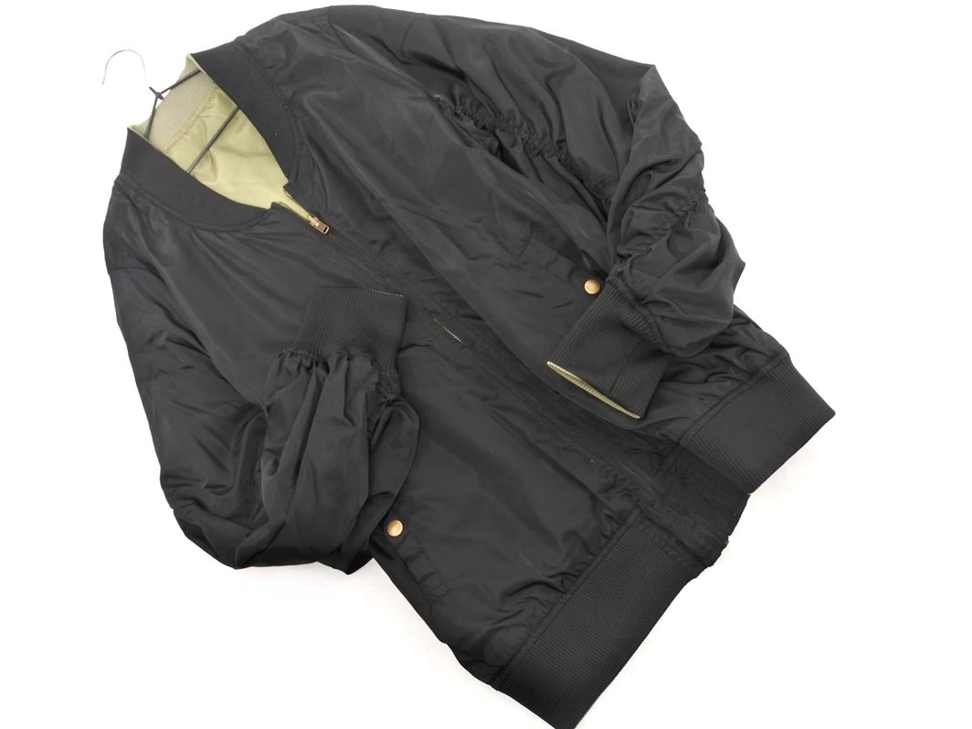 Yahoo!オークション - INGNI イング MA-1 リバーシブル ブルゾン ジャ...