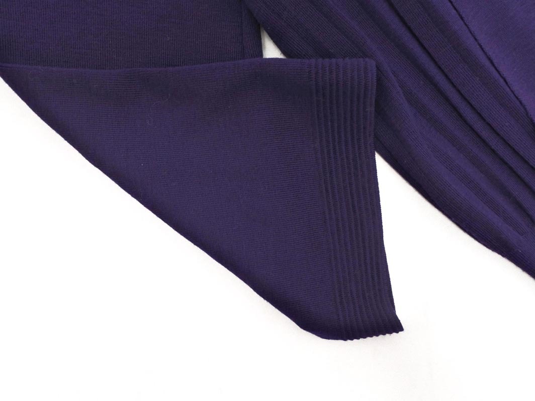 Yahoo!オークション - INED イネド ウール100% プリーツ タートルネッ...