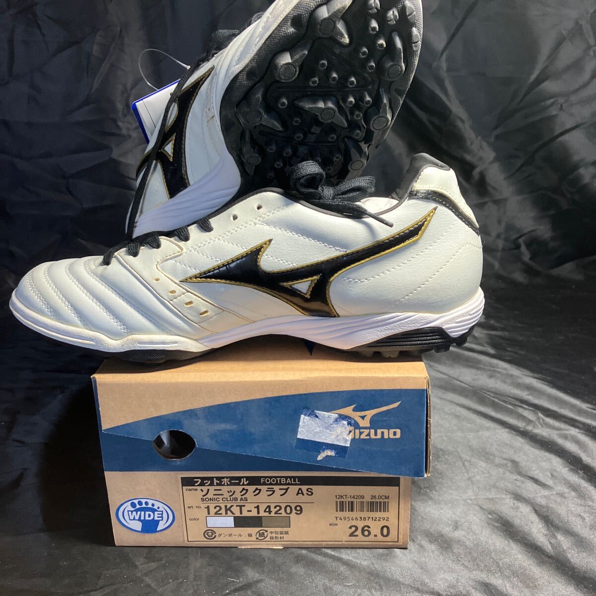Yahoo!オークション - MIZUNO 60 12KT-14209 26cm 靴 スパイク スポー...