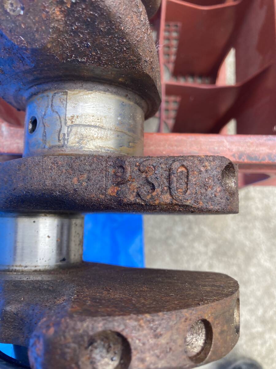 Yahoo!オークション - L28 N42 クランク 無加工ジャンク 旧車 つくば市...