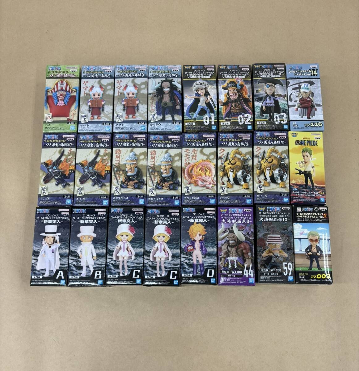 Yahoo!オークション - R997 / 未開封 ワンピース ワールドコレクタブ...