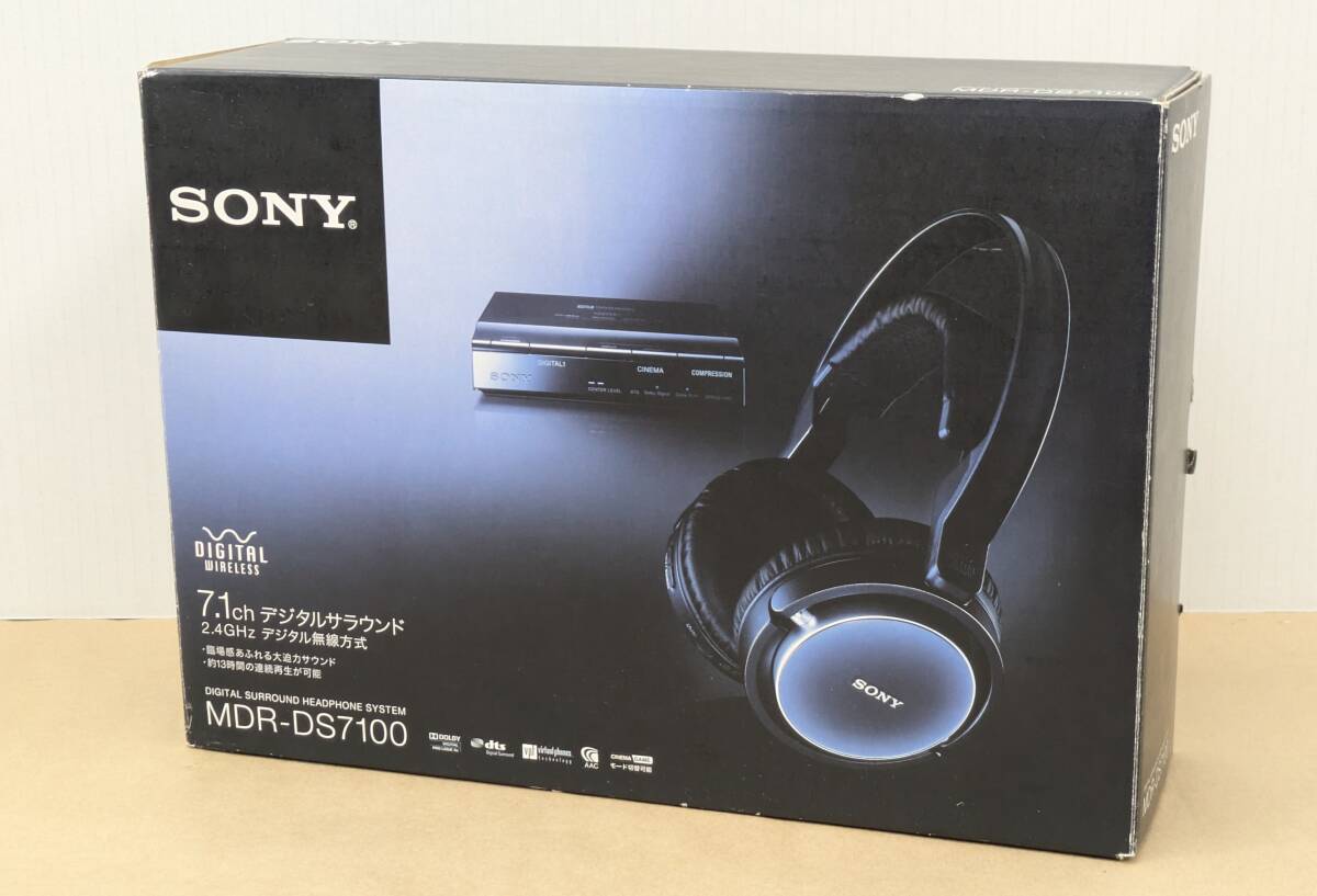 Yahoo!オークション - D121/処分品 SONY デジタルサラウンド ヘッドホ...