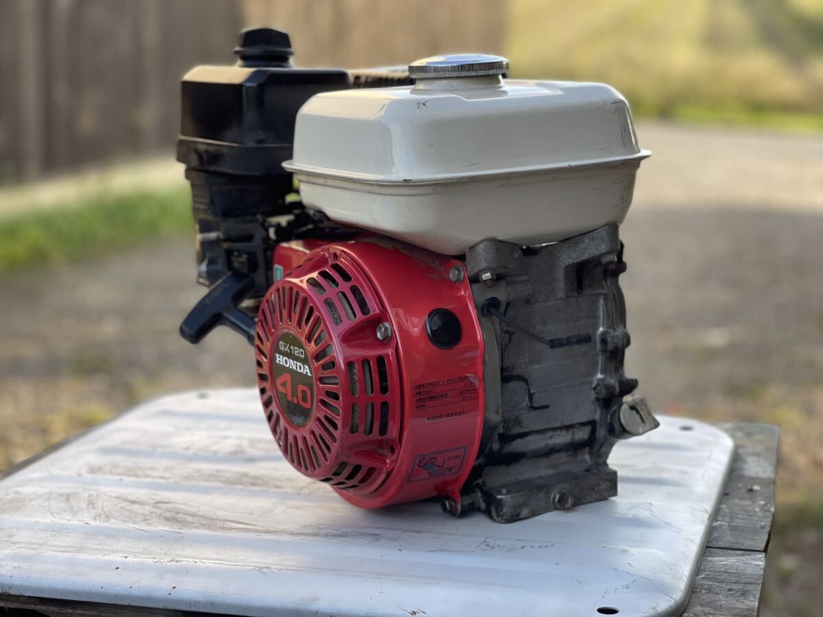 Yahoo!オークション - ホンダ GX120 4馬力 4サイクル ガソリンエンジン...