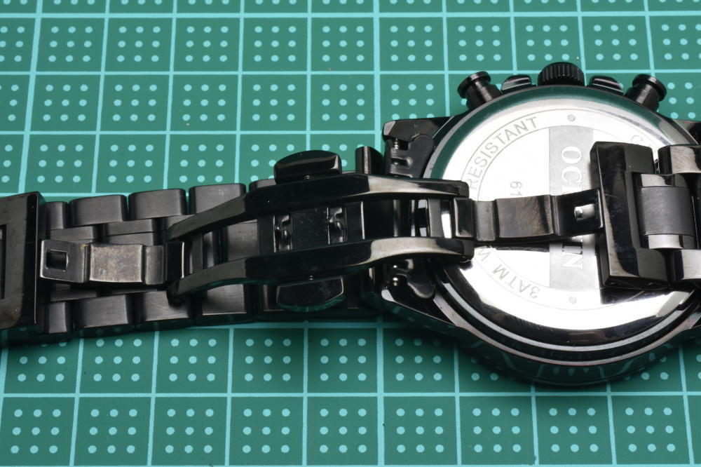 Yahoo!オークション - OCHSTIN 腕時計 クロノグラフ 6112G ブラック