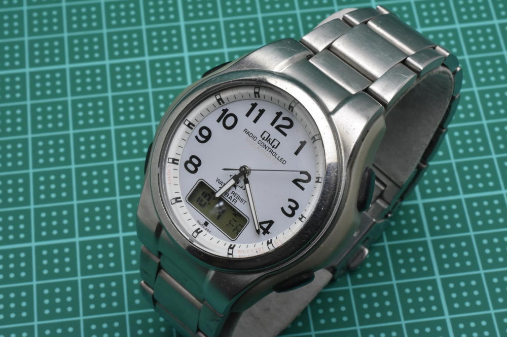 Yahoo!オークション - シチズン Q＆Q ソーラー電波時計 UP08 使用感...