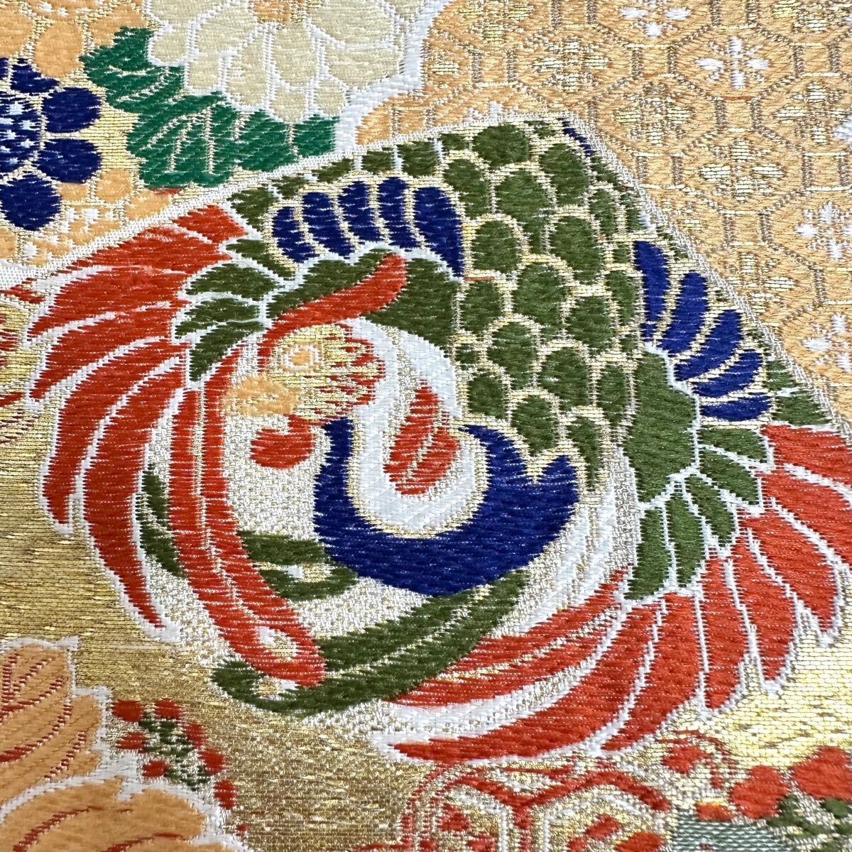 Yahoo!オークション - 【七福】c349 逸品 高級品 正絹 丸帯 片面 全通...