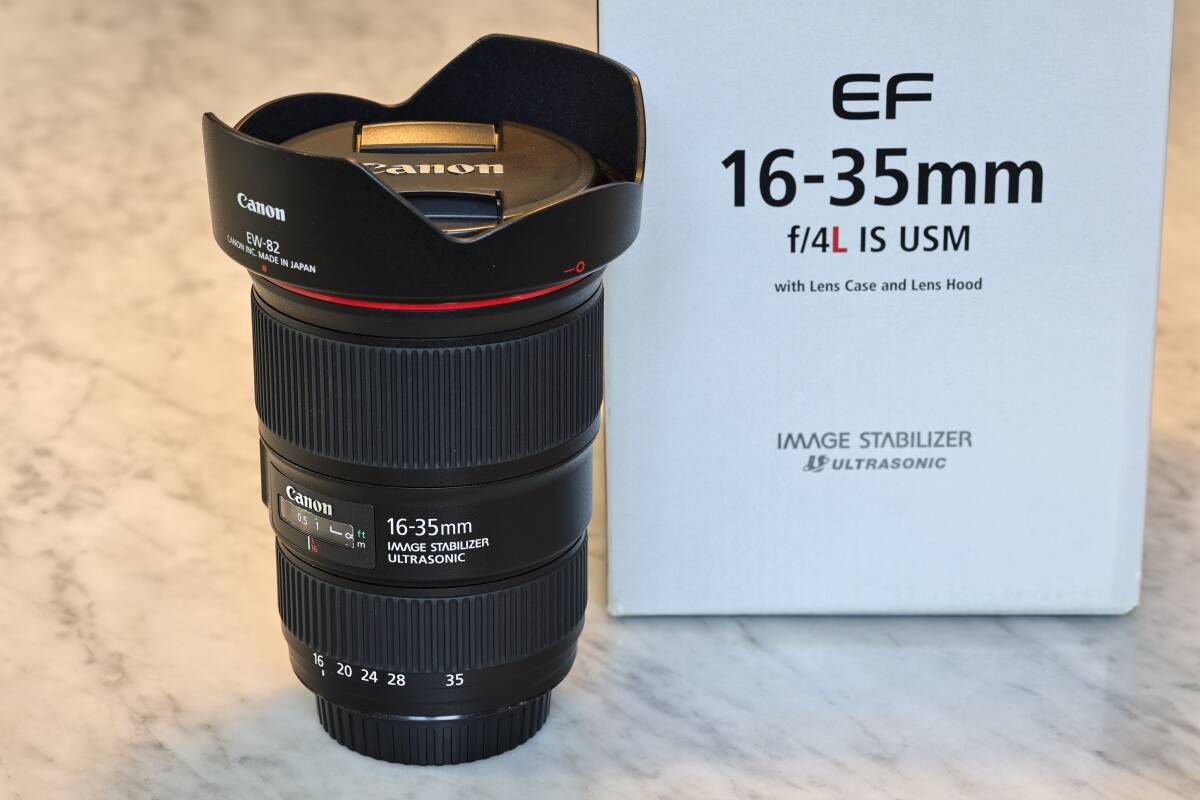 キャノン CANON EF 16-35mm F4L IS USM 本体はキズ無し 個人出品(キヤノン)｜売買されたオークション情報、yahooの商品情報をアーカイブ公開 - オークファン ...
