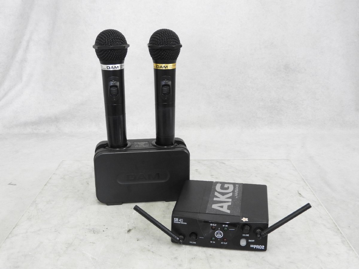 Yahoo!オークション - audio-technica DWM-1000/DWM-1000+AKG SR40MIN...