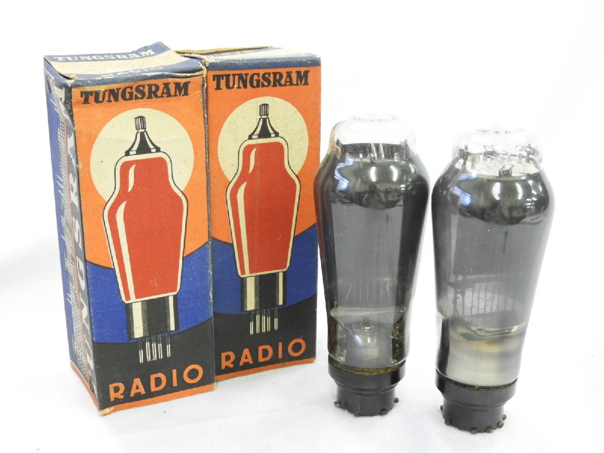 Yahoo!オークション - TUNGSRAM AD1 2本 真空管 現状品