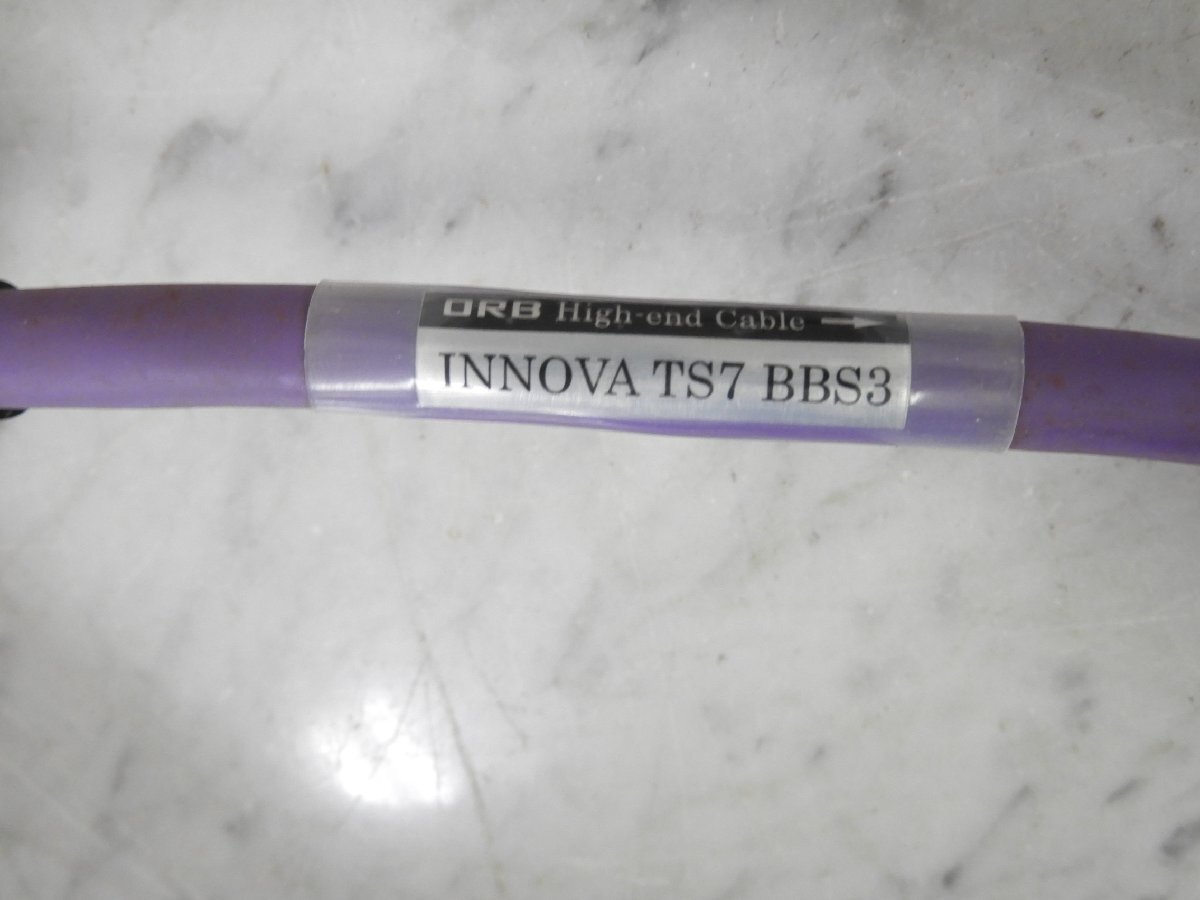 Yahoo!オークション - ORB オーブ INNOVA TS7 BBS3 スピーカーケーブ...