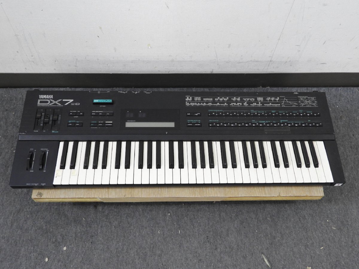 Yahoo!オークション - YAMAHA ヤマハ DX7 II-D シンセサイザー ジャン...