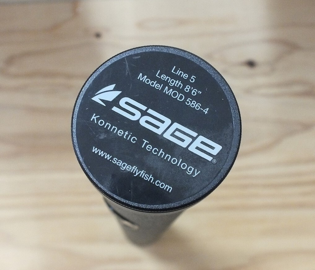 Yahoo!オークション - 美品 SAGE MOD 586-4 ＃5 8’6’’ 2 1/2oz フライ...