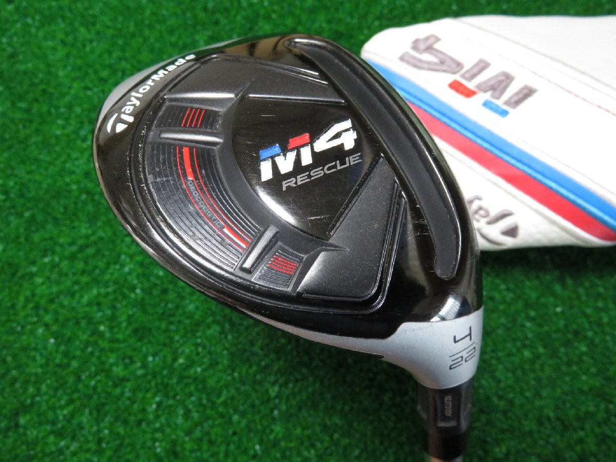 Yahoo!オークション - テーラーメイド2018 M4 レスキュー U4 22° TM4 ...