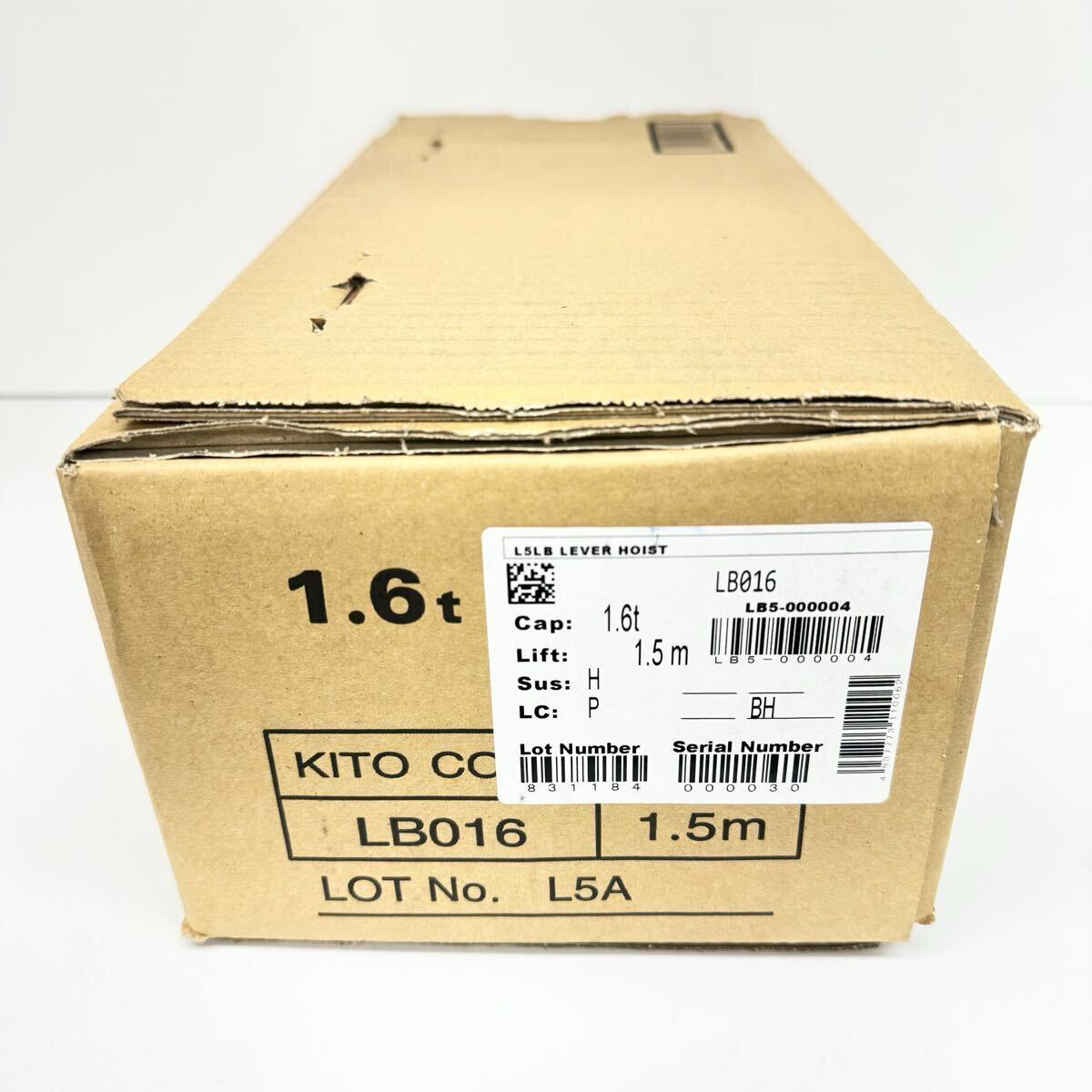 Yahoo!オークション - ② 【未開封品】KITO キトー レバーブロック L5...