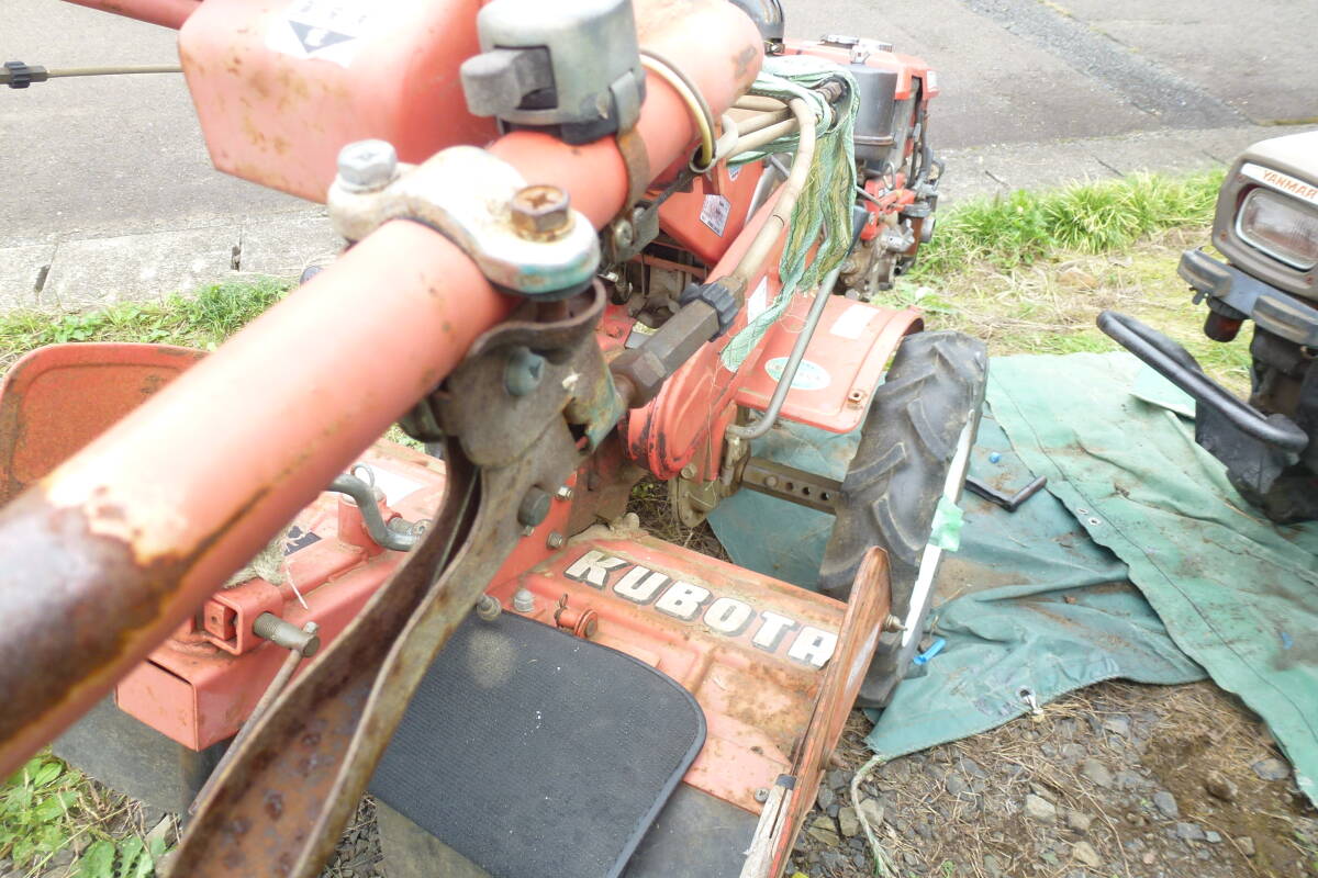 Yahoo!オークション - クボタ 耕うん機 TD502 ディーゼル 5馬力 宮城県...