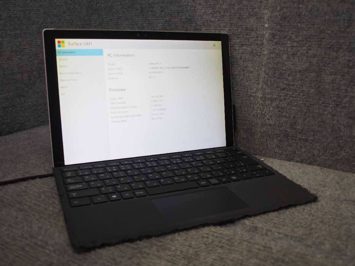 Microsoft Surface Pro4 256GB 1724 i5-6300U 2.40GHz 8GB OS無し ジャンク D50795(中古)のヤフオク落札情報