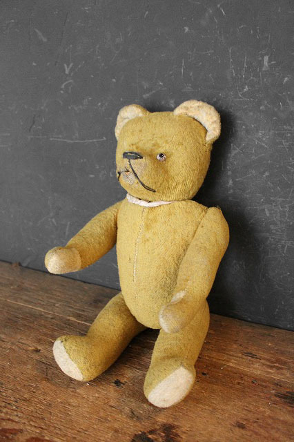 Yahoo!オークション - アンティーク フランス くま ぬいぐるみ [oje-10...
