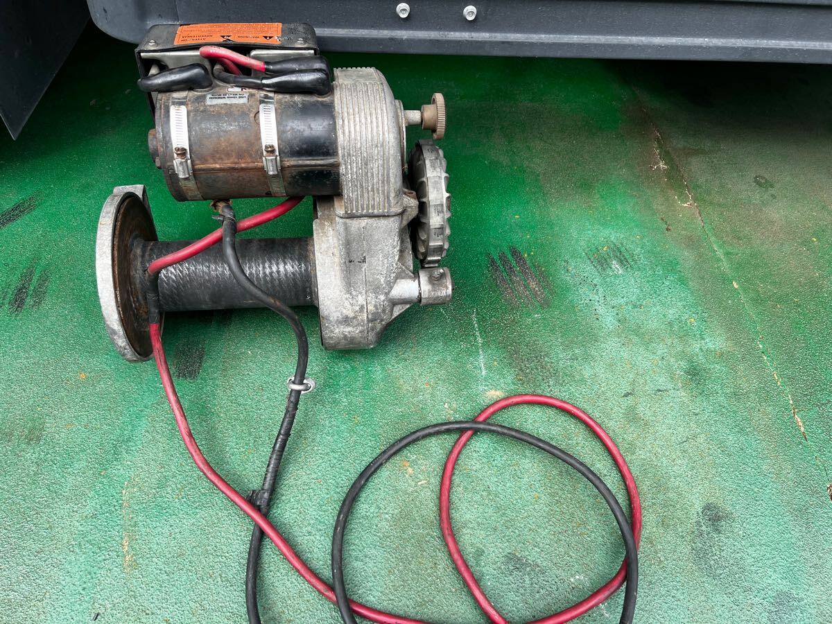 Yahoo!オークション - WARN M8274 24V ウインチ ウォーン 実動 希少