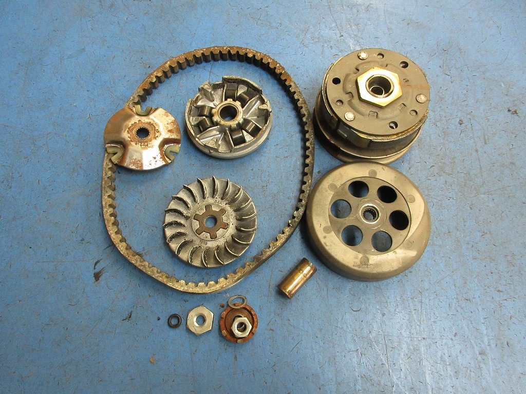 Yahoo!オークション - スーパージョグZ 3YK プーリー クラッチ ベルト ...