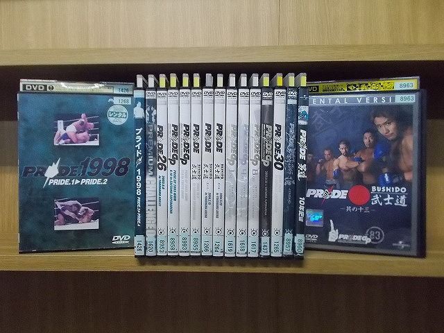 Yahoo!オークション - DVD PRIDE プライド 1998 武士道 男道10年史編 ...