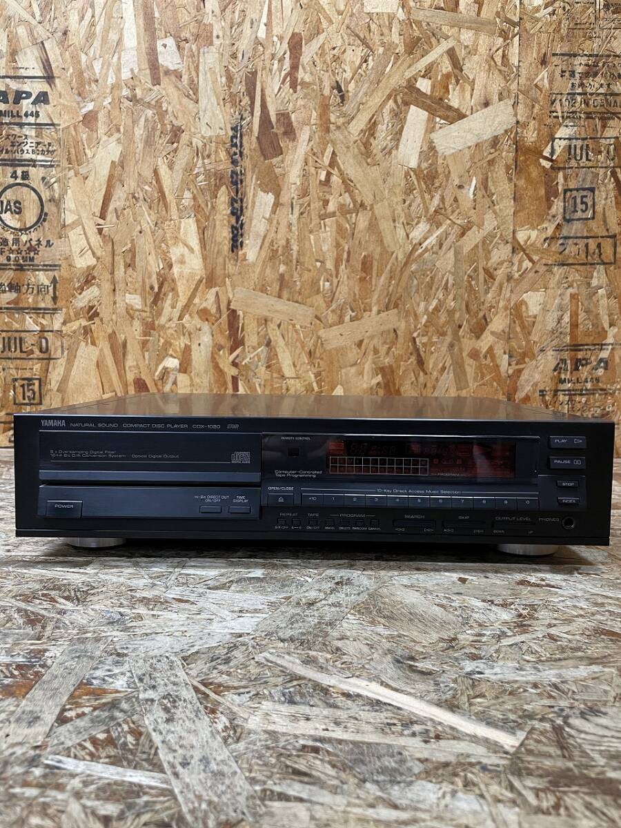Yahoo!オークション - C(6688)ヤマハ CDX-1020 CDデッキ オーディオ機...