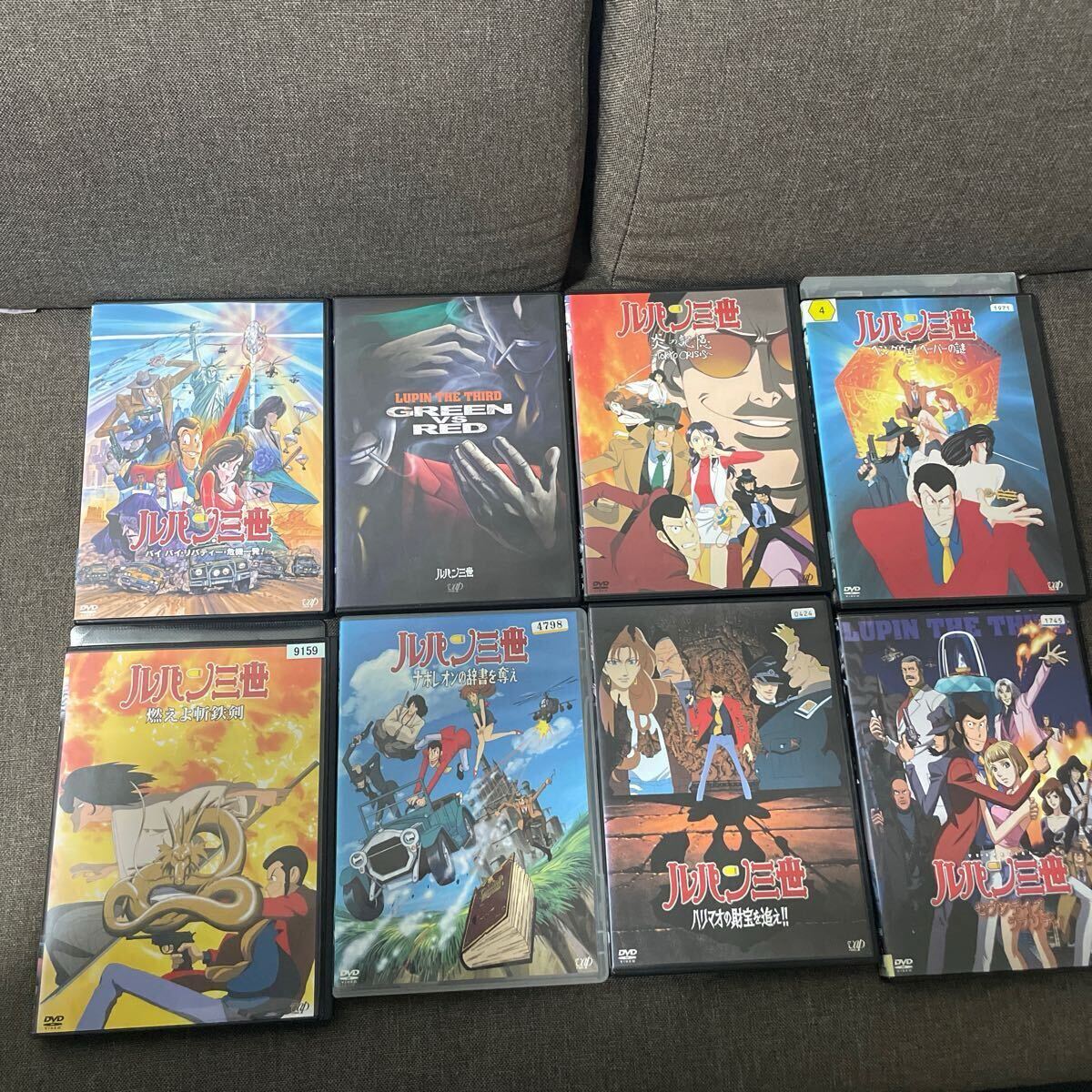 Yahoo!オークション - ルパン三世 DVD8本セット ケースなし