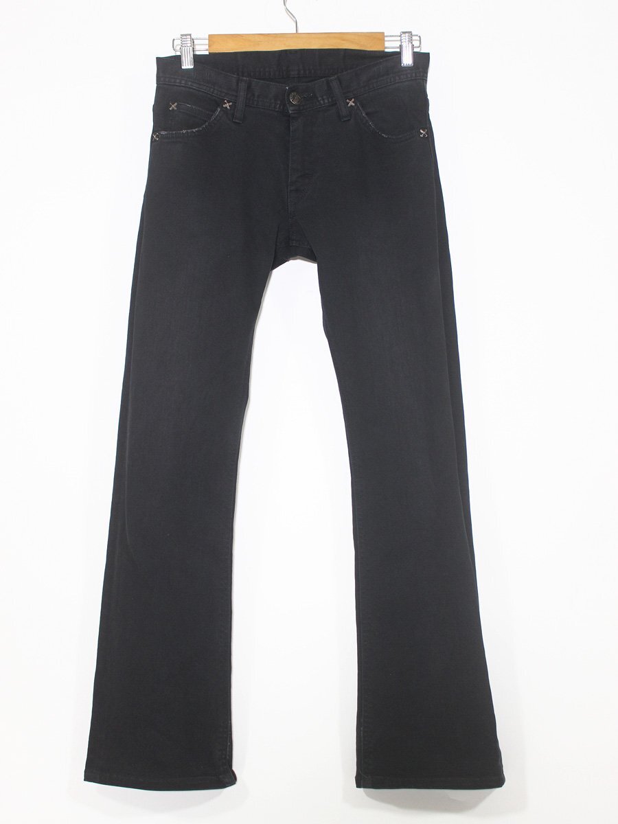 Yahoo!オークション - Lee RIDERS リー ジップフライ ブラック デニム...