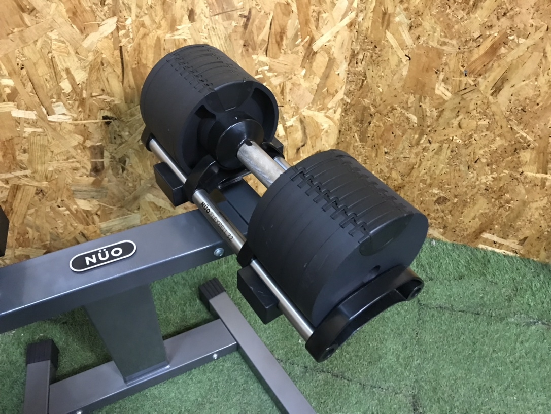 Yahoo!オークション - NUOBELL 32 フレックスベル 可変式ダンベル 32kg...