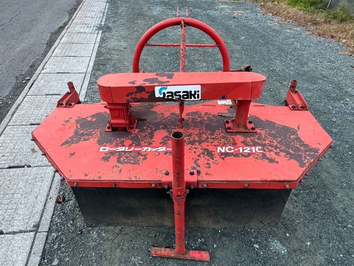 Yahoo!オークション - NC-1210 ササキ ロータリーカッター 茎葉処理 ...