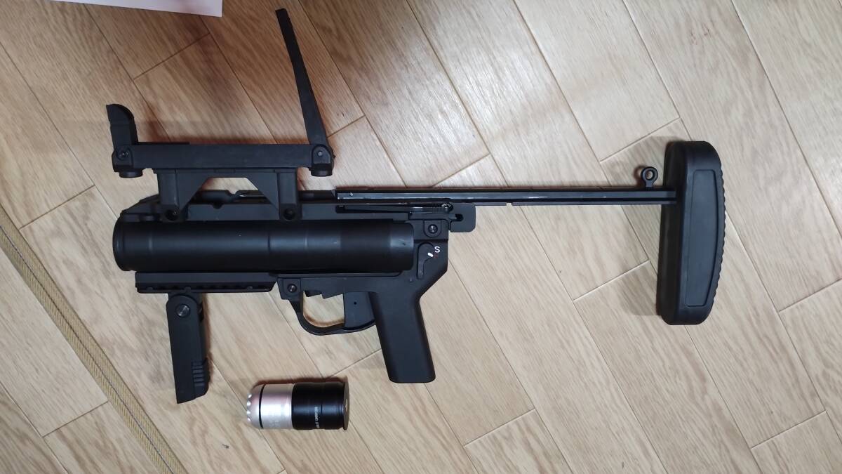 Yahoo!オークション - S&T M320A1 グレネードランチャー BK カート付き...