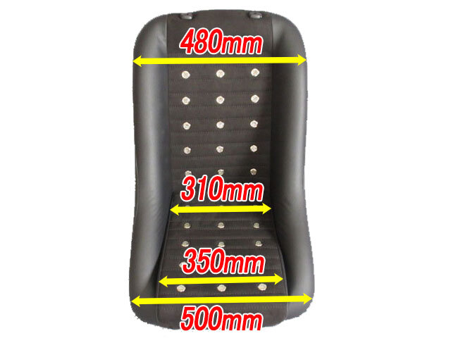 Yahoo!オークション - 2脚セット 新品 旧車に最適 ローバックシート S3...