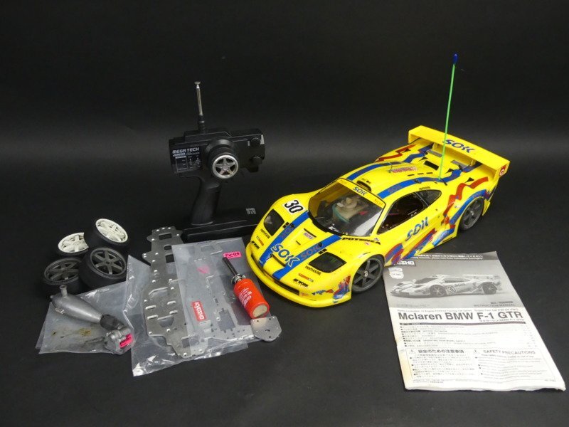 Yahoo!オークション - x518 KYOSHO 1/10 マクラーレン BMW F-1 GTR ス...
