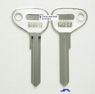 Yahoo!オークション - K94 ブランクキー 合鍵材料 VW PORSCHE 1本単位