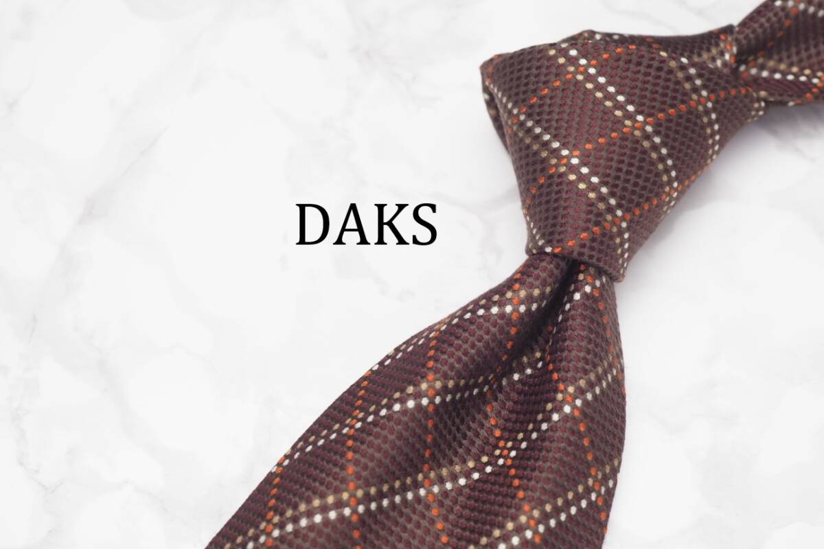 Yahoo!オークション - 【美品】DAKS ダックス A-786 ブラウン FRANCE ...