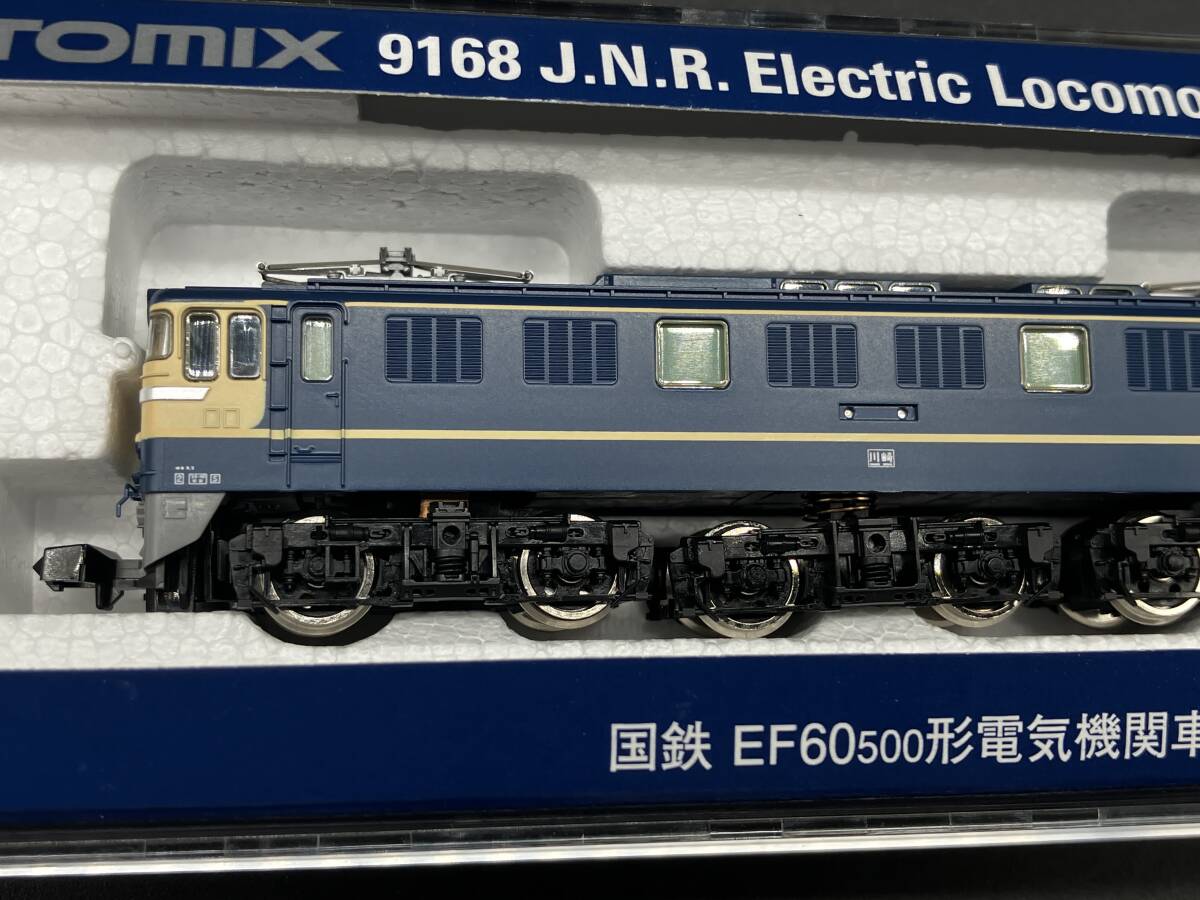 Yahoo!オークション - 未使用品 TOMIX 9168 国鉄 EF60 500形 電気機関...
