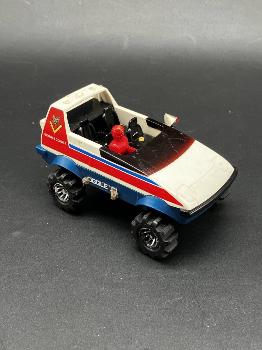 1982年 昭和当時物 ポピー 大戦隊ゴーグルファイブ 4WD ゴーグルクーガー 日本製 GOGGLECOUGAR バンダイ ジャンク 1559(超合金)｜売買されたオークション情報 ...