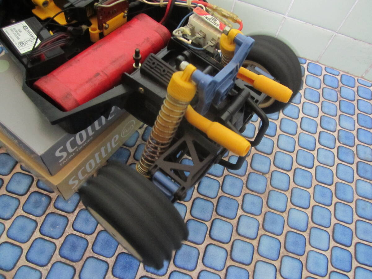 1/10 動作品 タミヤ ビッグウィッグ テクニゴールド 装着 RX 1/10 動作品 タミヤ ビッグウィッグ テクニゴールド 装着 RX