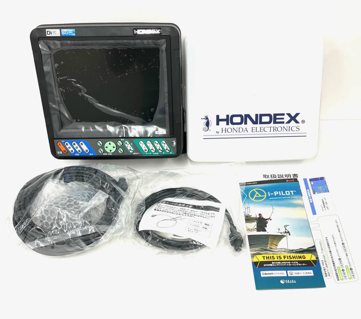 Yahoo!オークション - 【大黒屋】ホンデックス HONDEX HE-8S GPS魚探 ...