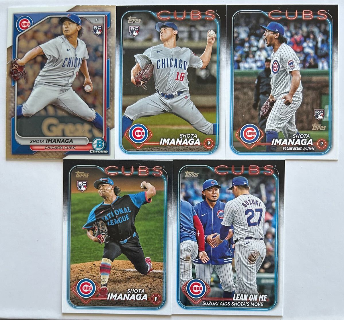 Yahoo!オークション - 2024 今永昇太 Shota Imanaga Cubs RC Topps Upd...
