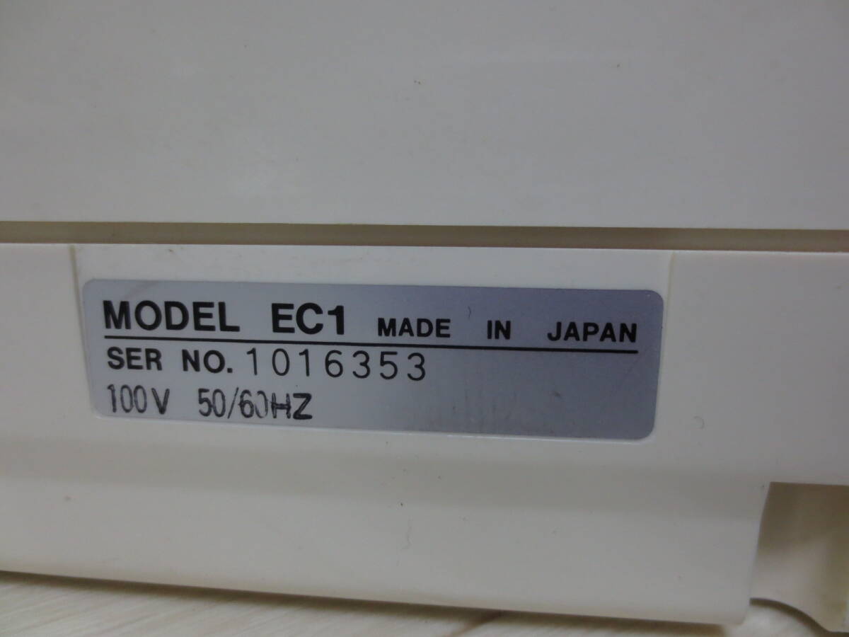 Yahoo!オークション - SILVER REED シルバーリード 編み機 MODEL EC1 ...