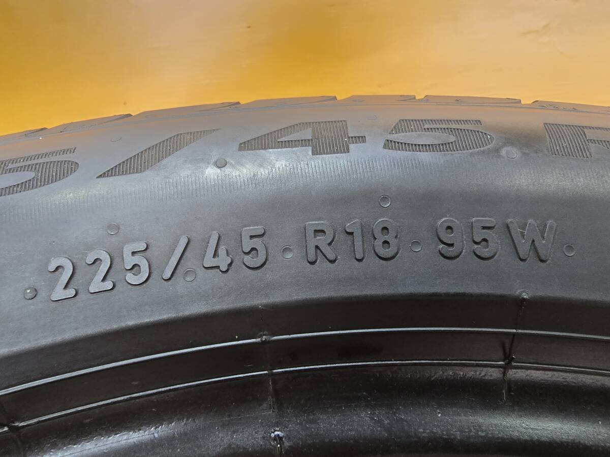 Yahoo!オークション - 【R506】6.0分山 PIRELLI POWERGY 225/45R18 4本