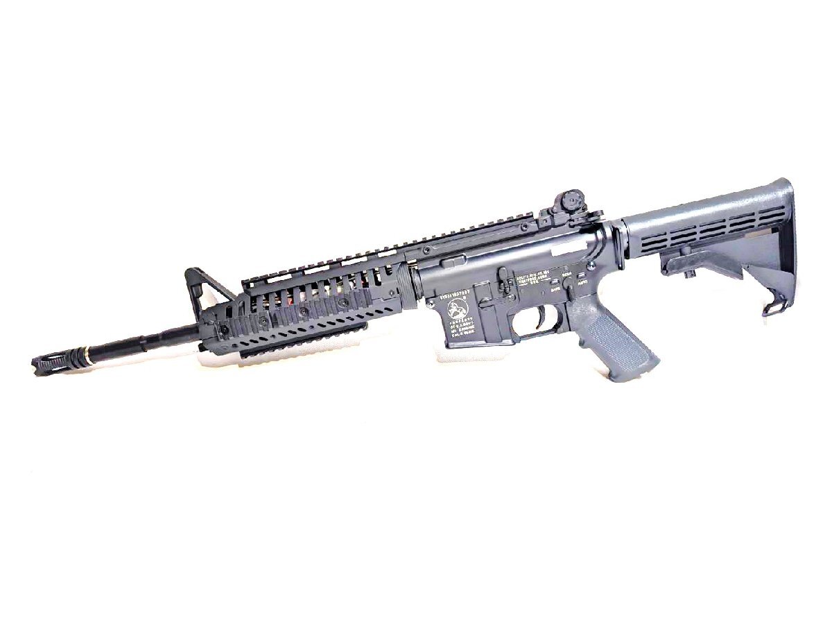 Yahoo!オークション - 【ほぼ未使用品】 Double Bell M4 メタル 電動ガ...