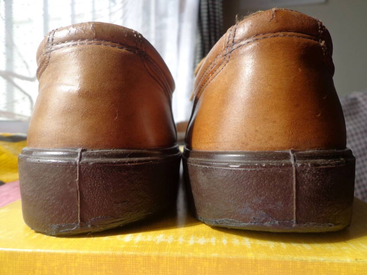 Yahoo!オークション - 中古 エコー ECCO メンズ 25.5EEE レザー ビジネ...