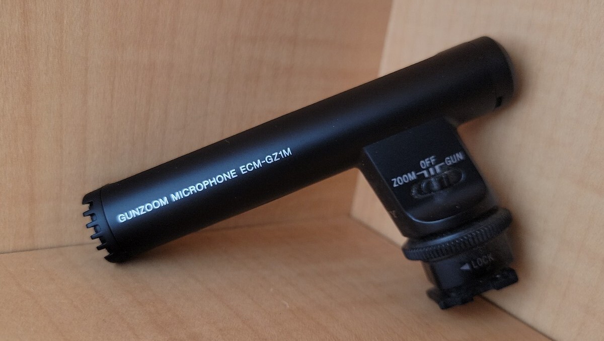 Yahoo!オークション - 【美品】SONY GUNZOOM MICROPHONE ECM-GZ1M