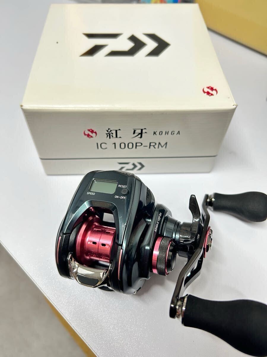 Yahoo!オークション - DAIWA ダイワ 紅牙 IC 100P - RM ベイトリール