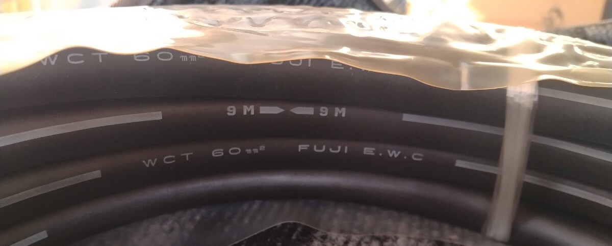 Yahoo!オークション - 60sq 10m キャブタイヤ ケーブル 溶接ケーブル ...