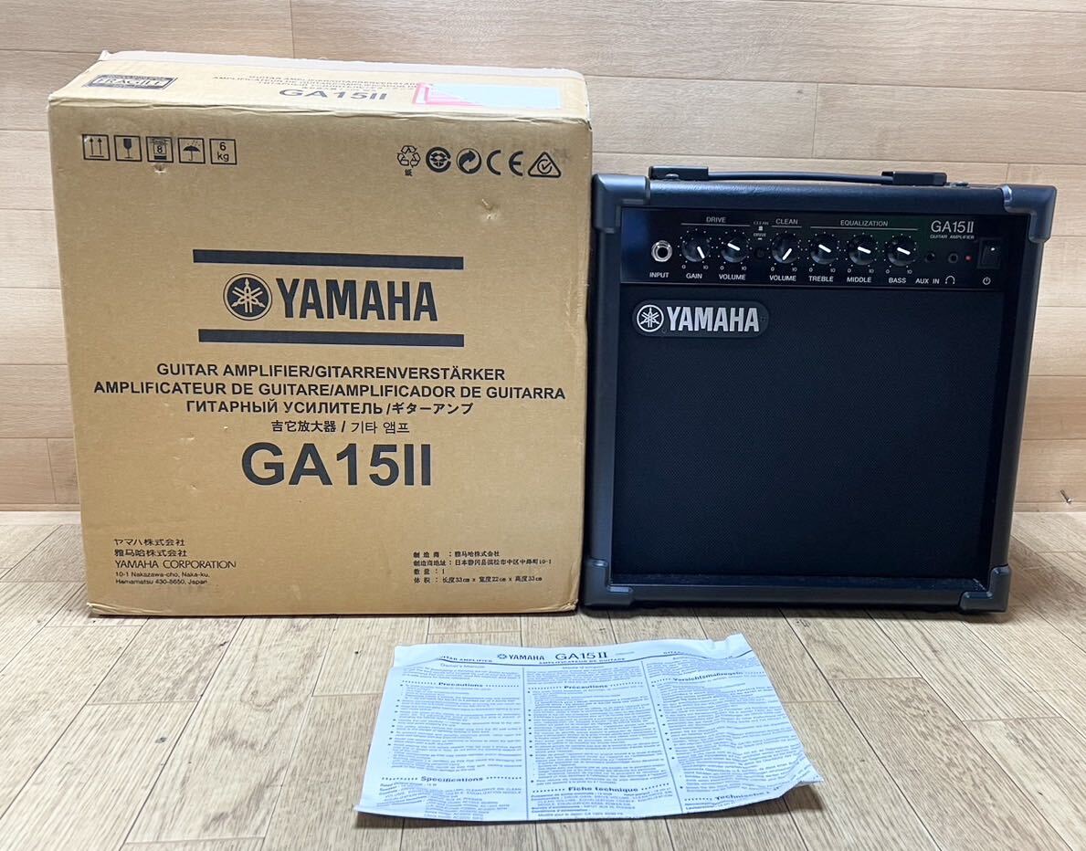 Yahoo!オークション - 美品 動作確認済み YAMAHA GA15II ギター用アン...