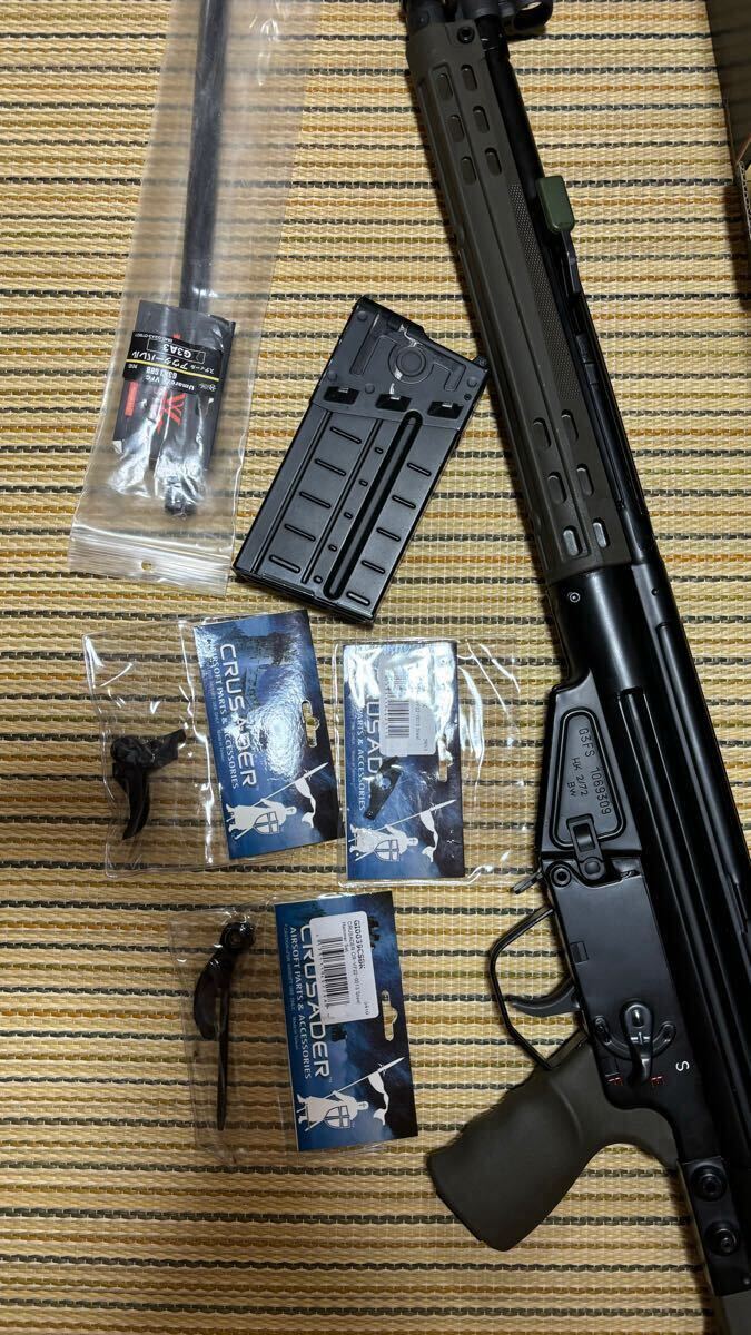 Yahoo!オークション - VFC HK G3A3 GBB カスタム fal sg1 ガスブロ 7.6...