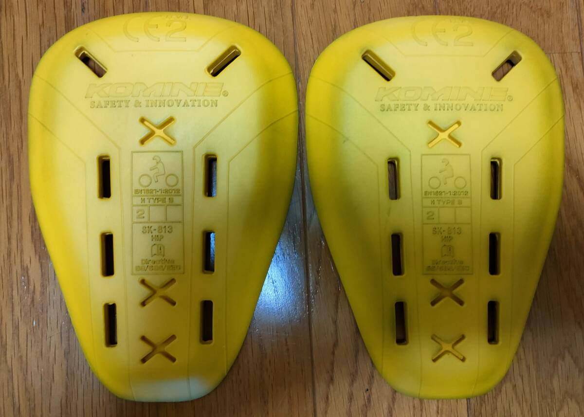 Yahoo!オークション - コミネ SK-813 CEレベル2 サイドプロテクター 2...