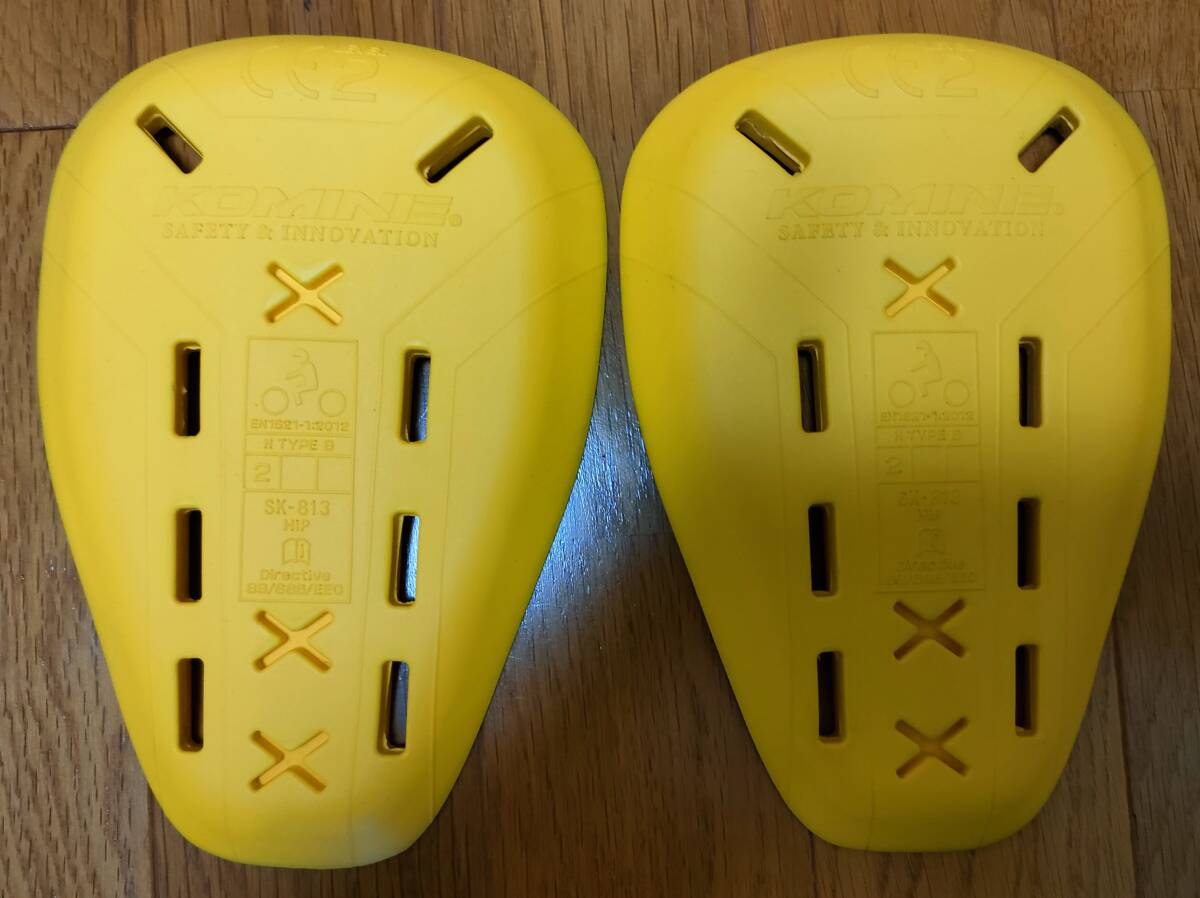 Yahoo!オークション - コミネ SK-813 CEレベル2 サイドプロテクター 2...